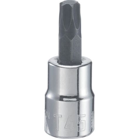 Craftsman 3 8 In Drive T45 Torx Bit Driver Socket Cmmt42666 At