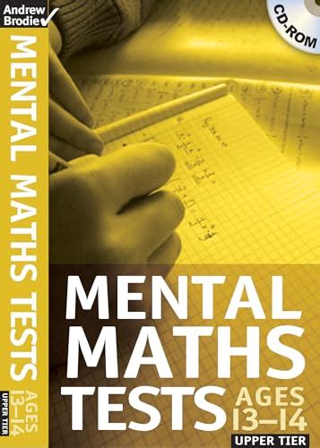 9780713684285 Mental Maths Tests 13 14 Lower Tier Brodie Andrew 0713684283 Abebooks