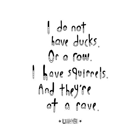 Squirrel Rave Haiku Art 8x10 Etsy