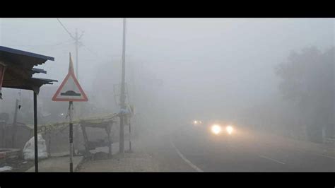 Up Weather Today Temperature Decrease Winter Starts Fog In Western