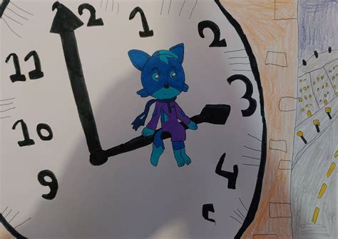 Ghost Liam On A Clock By Katagani890 On Deviantart