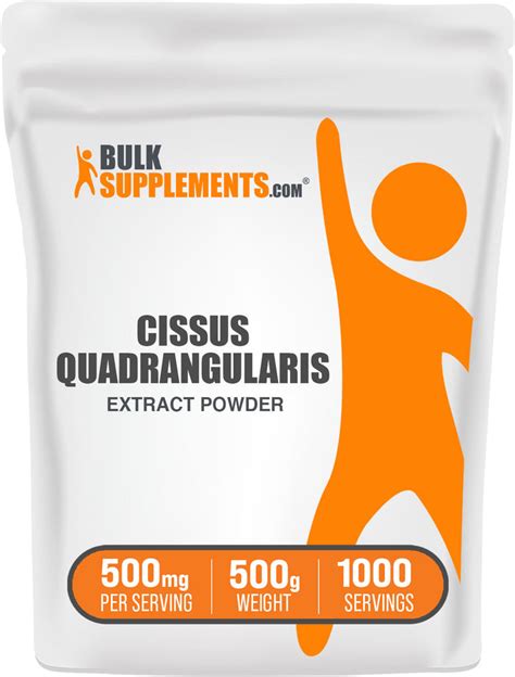Cissus Quadrangularis Capsules Natural Herbal Supplement