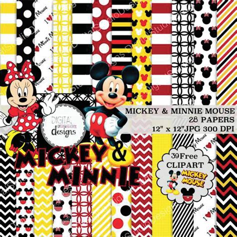 Kit Digital Mickey 87 Elo7 Produtos Especiais