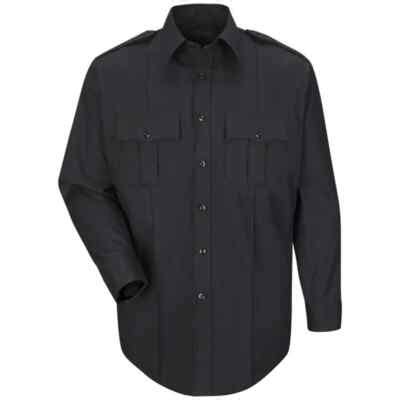 Nwt Horace Small Hs1714 Cotton Dk Navy Long Sleeve Shirt Mens 3xl 3435