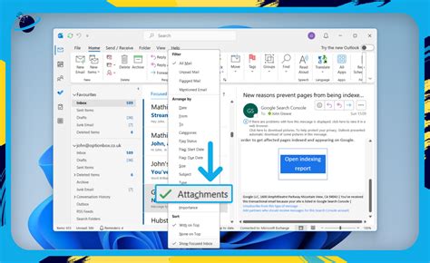 How To Pick A Local Folder For Saving Outlook Attachments Business