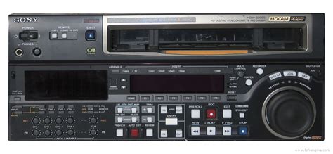 Sony Hdw D2000 Digital Video Cassette Recorder Manual Hifi Engine