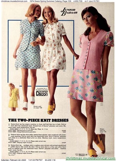 1974 Sears Spring Summer Catalog Page 139 Christmas Catalogs