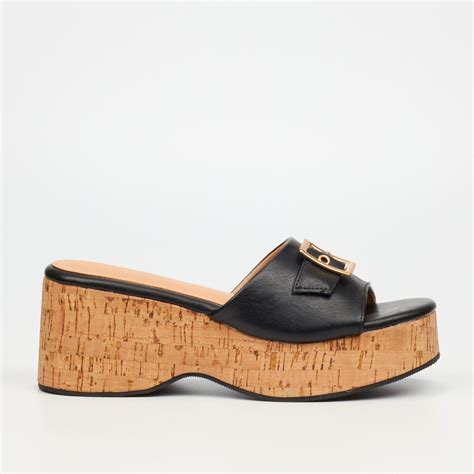 Miss Black Melbec 2 Wedge Black Dc One