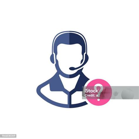 Soru Işareti Ile Destek Simgesi Kulaklık Simgesi Ve Yardım Nasıl Bilgi Sorgu Sembolü Ile Müşteri