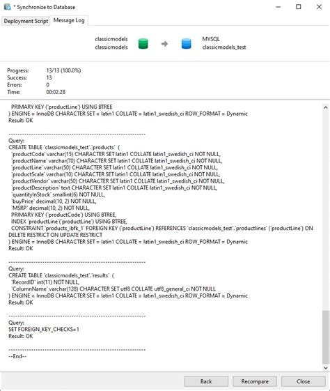Creating A Test Database With Navicat 16