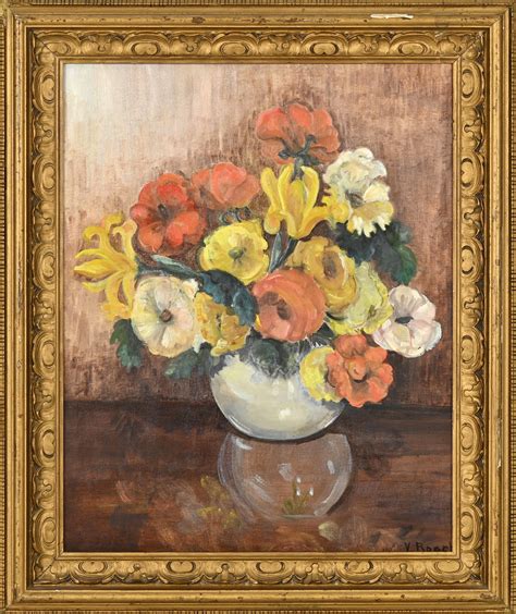 Nm Auctions Innovative Auction Liquidation And Estate Sales Virginia Roach Mid Century Still Life