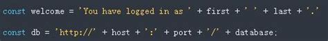 JavaScript模板字符串如何简写 开发技术 亿速云