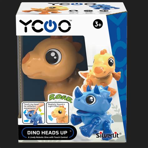 Silverlit Dino Heads Up The Spinning Top Toy Store
