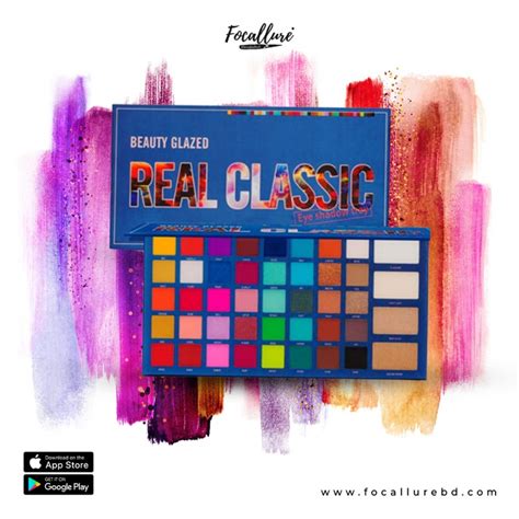 Focallure Bangladesh Beauty Glazed Real Classic 44 Color Eyeshadow Tray