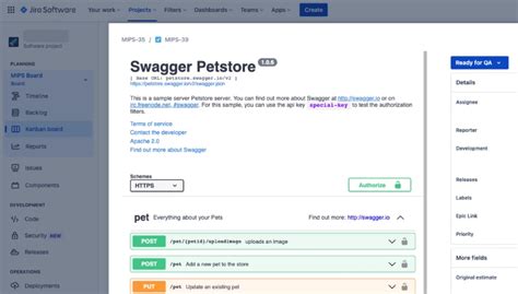 Get Report Swagger Ui Viewer For Jira Openapi Integration