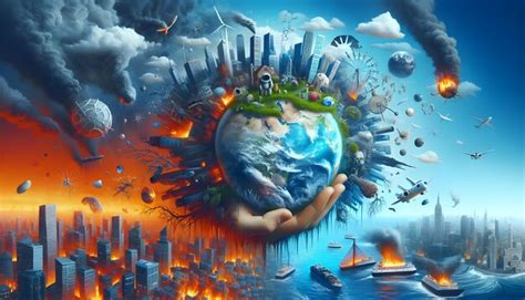 Banderas De Emergencia Ecológica De Acción Urgente Que Promueven La