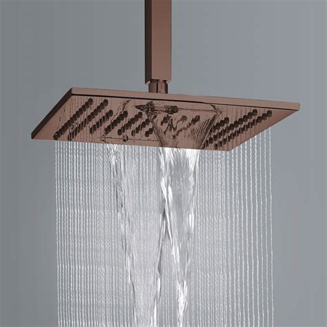 Browse Fontana Cholet 10 Solid Brass Oil Rubbed Bronze Bathroom Shower