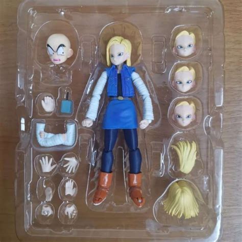 Promo Shf Figuarts Dragon Ball Z Cell Saga Humanoid Android 18 Figure Diskon 23 Di Seller