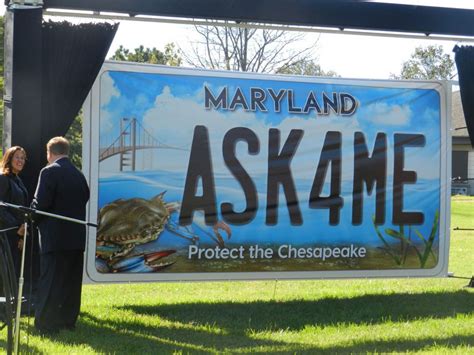 Marylands New License Plates Want To Protect The Chesapeake