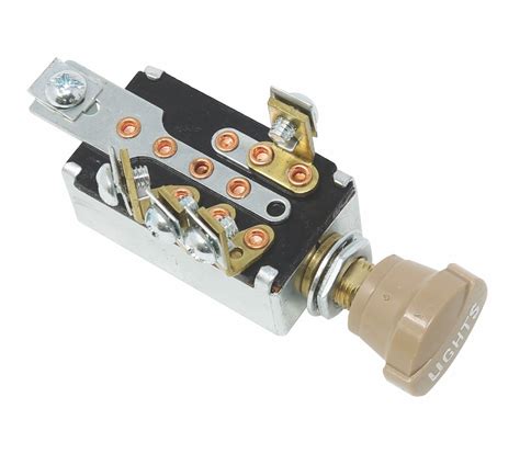 Headlight Switch 4 Position Push Pull American Autowire