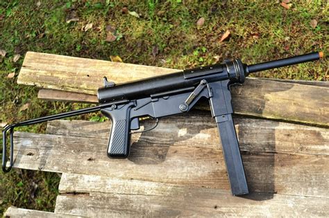 Non Firing M3 Submachine Gun Grease Gun M3a1 U S Military Denix