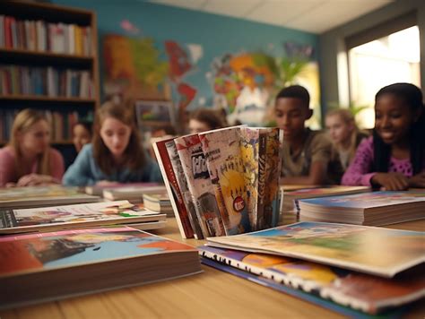 Premium Ai Image Photo Of A Multicultural Language Class Where