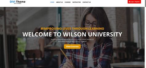 Lms Divi Layout Learning Management System Divi Layout
