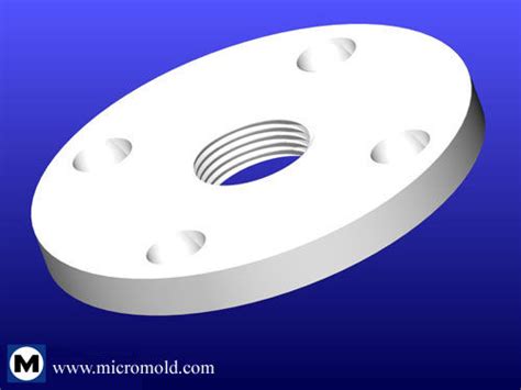 Female Npt Threaded Flanges Ptfe F Fl01