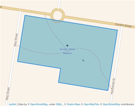 Gordon Street Reserve In Deepdene Map And Routes