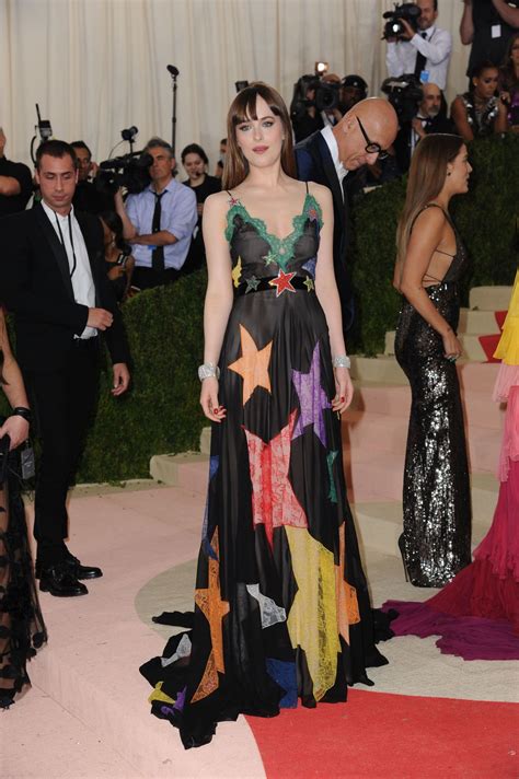 Dakota Johnson Met Costume Institute Gala 2016 In New York • Celebmafia