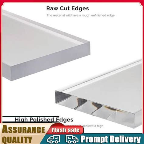 Clear Acrylic Sheet Plexiglass 1ft X 2ft Cut To Size 2mm To 6mm Thick