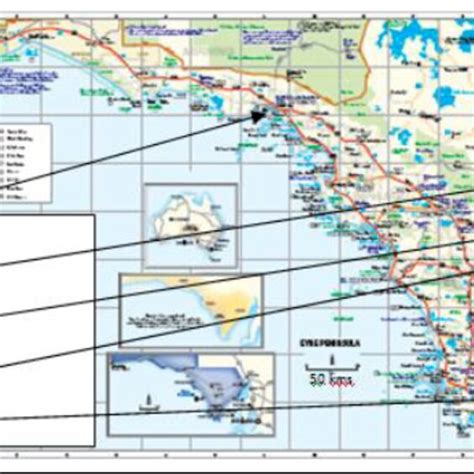 Map Of Eyre Peninsula South Australia See Download Scientific Diagram