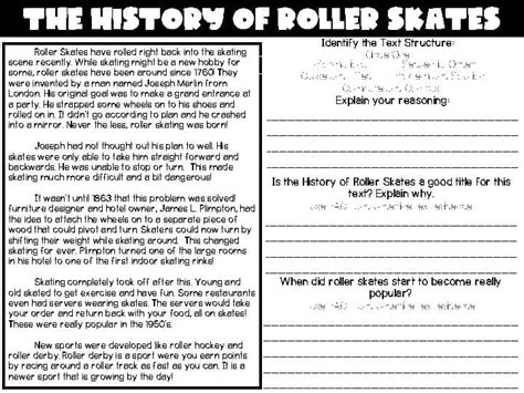 Nonfiction Passages Text Structure By Teaching In Rain Tpt