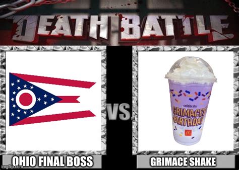 Who Would Win Upvote Ohio Final Boss Downvote Grimace Shake Imgflip