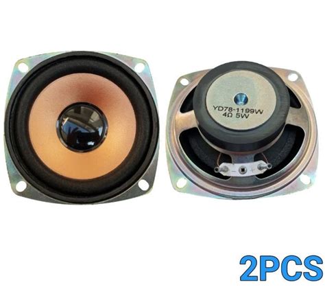 3 Inch Speakers 2 Pcs Of 5 Watt 4 Ohms Full Range Speakers Daraz Pk