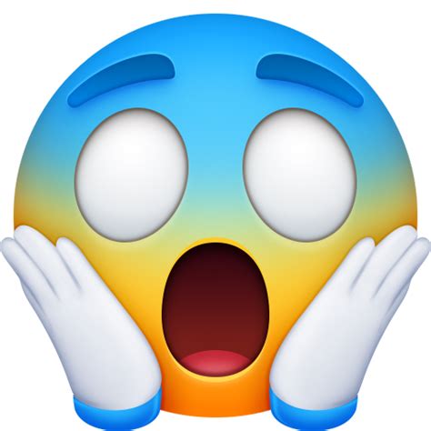 😱 В ужасе эмодзи