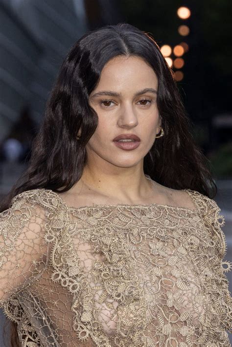 Rosalía Goes Braless In Lace Naked Dress At Prelude To The Olympics