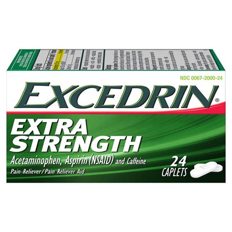 Excedrin Extra Strength 24 Caplets Products