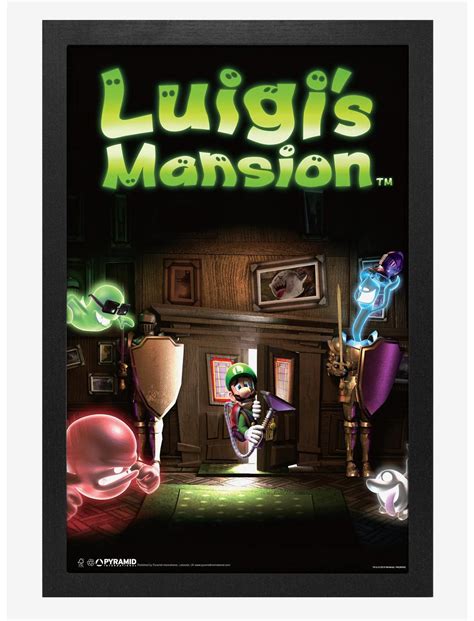 Nintendo Luigis Mansion Poster Hot Topic