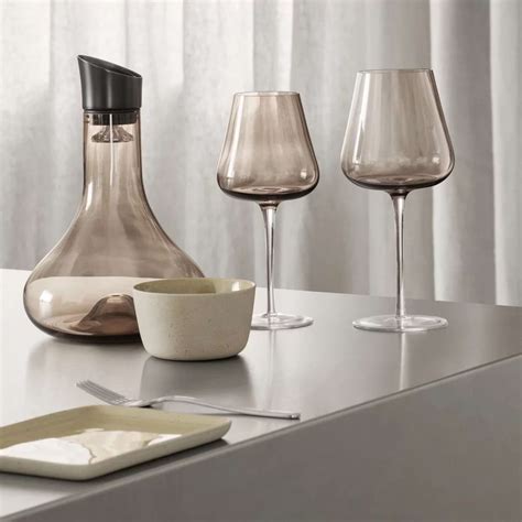 Alpha Wine Decanting Carafe 2l Coffee Glass Blomus Design Is This