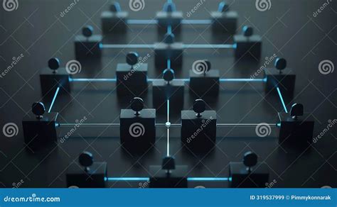 Generative Ai Organization Chart Showing Hierarchy Structure Of Teams In Corporation With Ceo