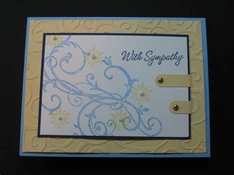 Baroque Motifs And Cuttlebug Background Paper Crafts Flower Cards