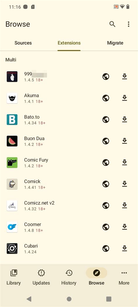 Télécharger Mihon 017 Apk Pour Android Gratuit