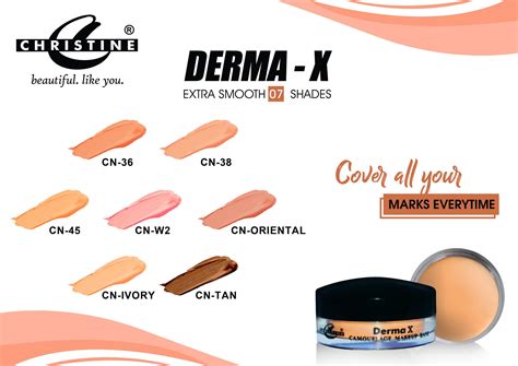 Christine Derma X Shade Cn Tan Eshaisticpk