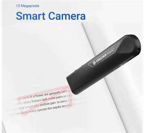Orcam Read 3 Assistive Reading Device With Smart Magnifier Supports
