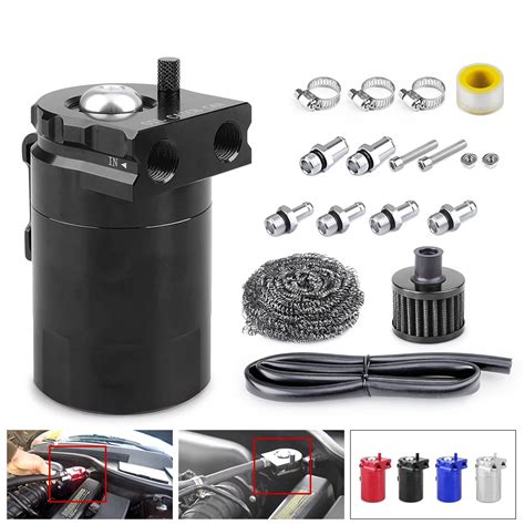 Universal Baffled Oil Catch Can 300ml 300ml Universal Oil Catch Can