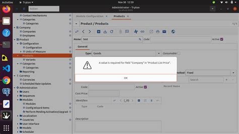 Tryton Product Development Product List Price Error Developer