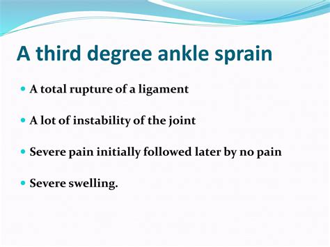 Sprained Ankle Pptx