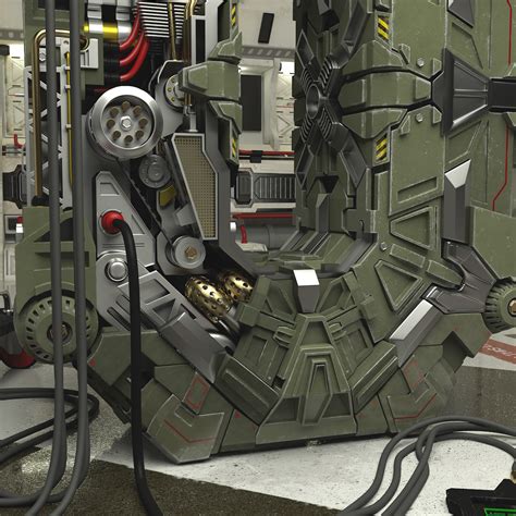 Number Zero As Sci Fi Machine Behance