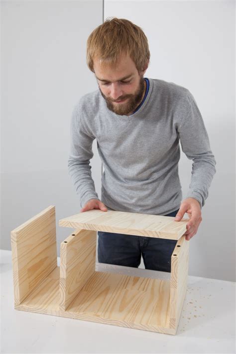 Créer Une Table De Chevet Scandinave Table En Bois Diy